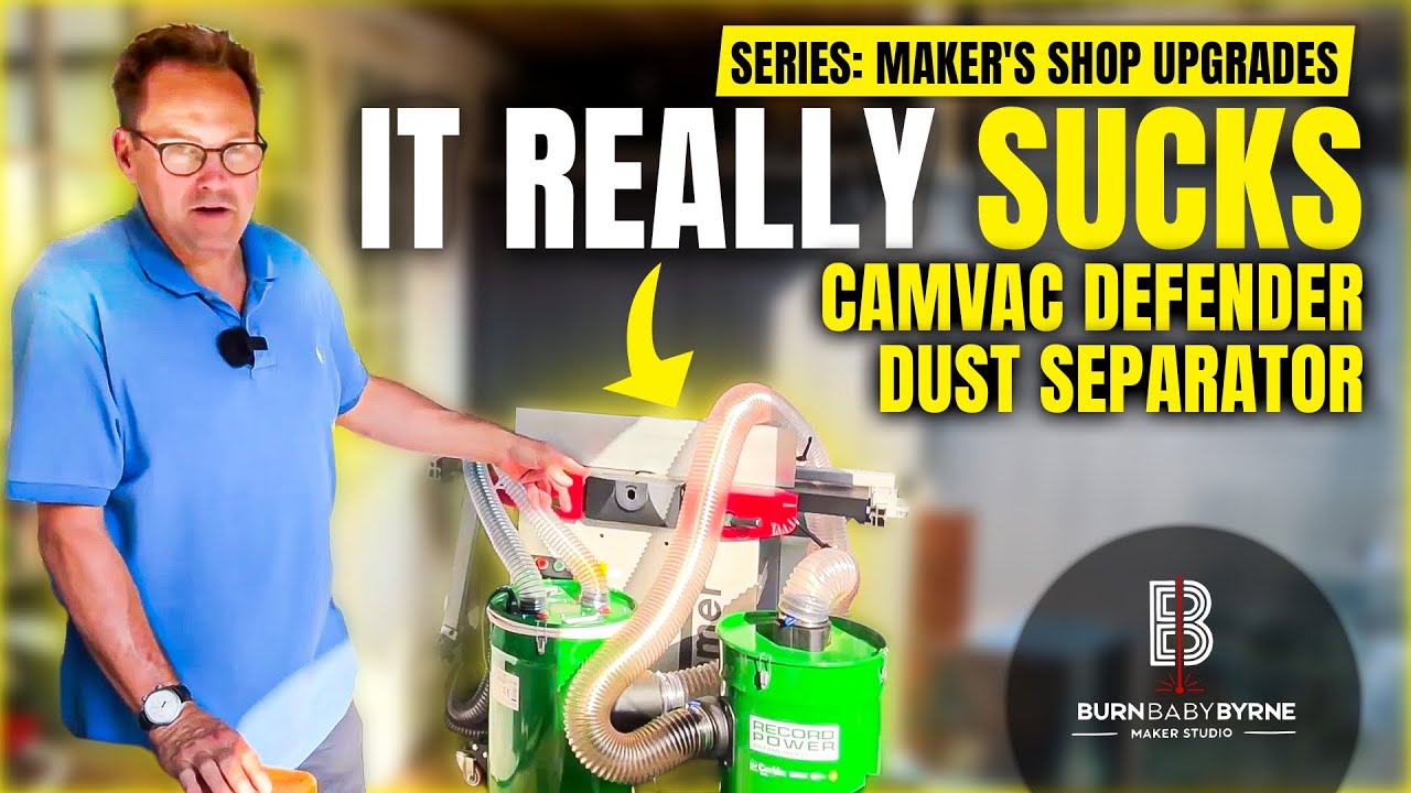 02 Record Power CamVac Defender 55 litre Interceptor Dust Separator ...