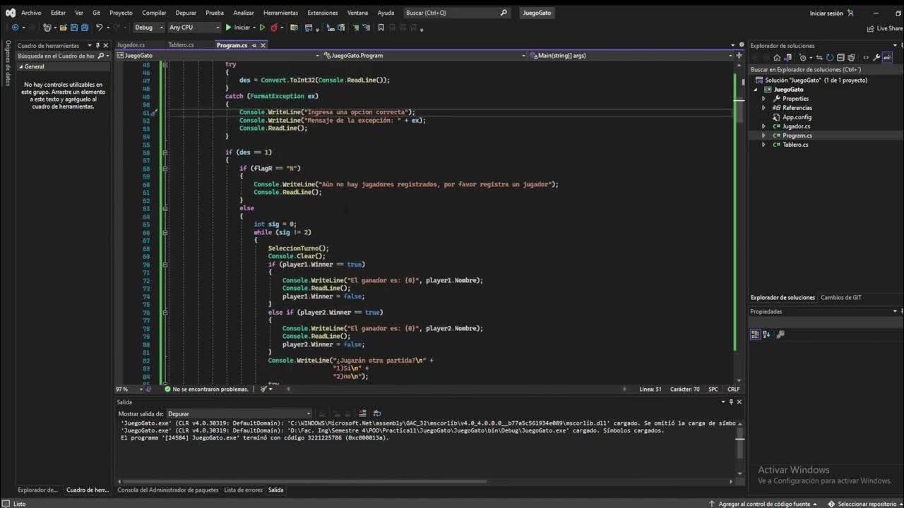 CÓDIGO: Juego del GATO en C# || ARtech - YouTube