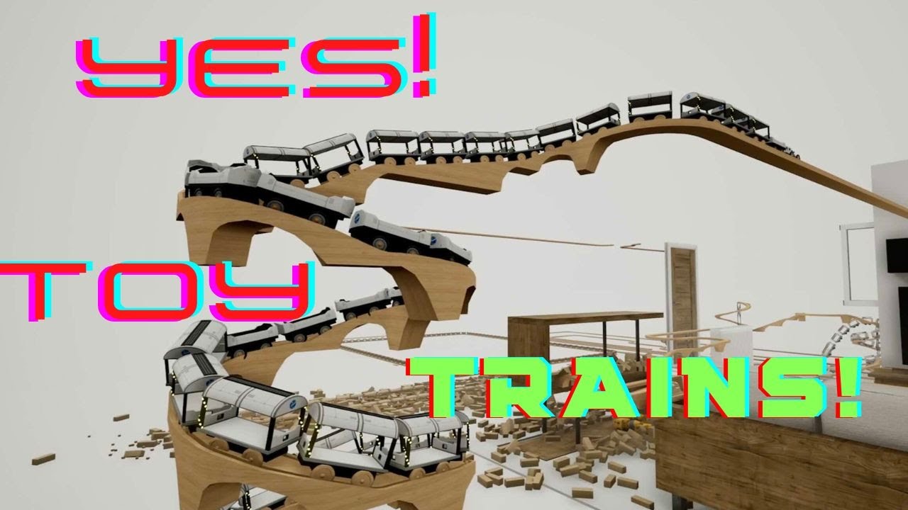 Building an Epic Toy Train Video Game! 🚂🛤️ - YouTube