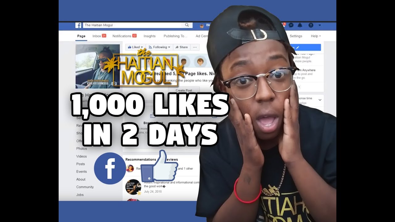 How I got 1,000 likes on Facebook in 2 days - YouTube