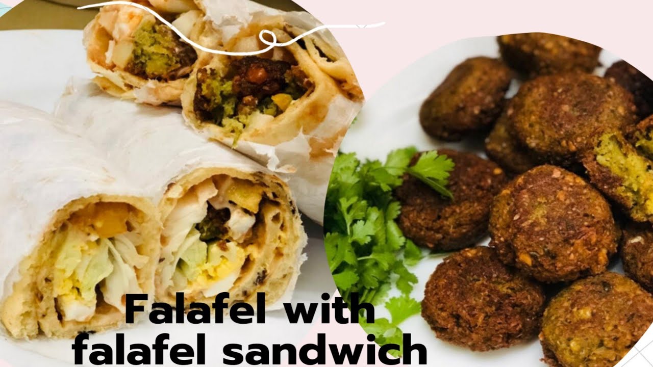 How to Make Falafel? | How to Make Falafel Sandwich?| | Falafel Recipe ...