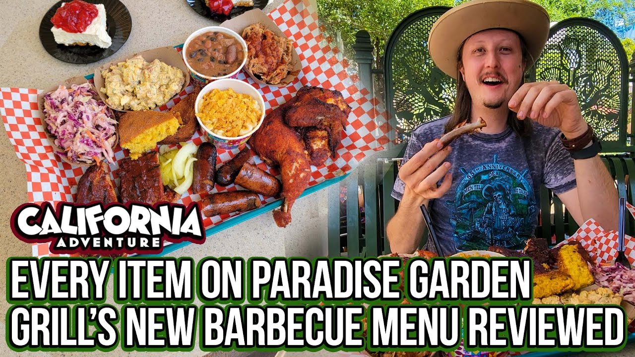 Every New Menu Item on Paradise Garden Grill's New BBQ Menu Reviewed ...