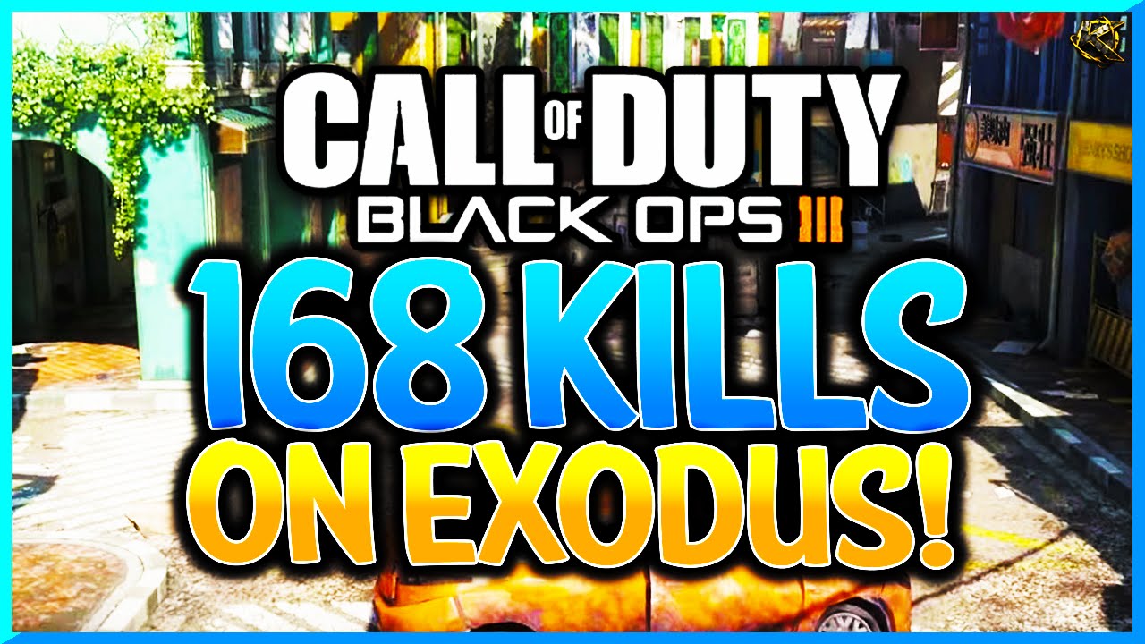 BLACK OPS 3: 168 KILLS ON "EXODUS" - This Map is RARE for Gameplays ...