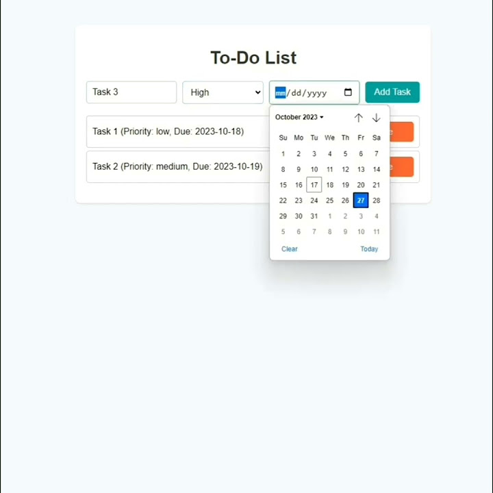 📝 Created simple to-do list 🌟 #CodingFun #ToDoList #HTML #CSS #JavaScript - YouTube
