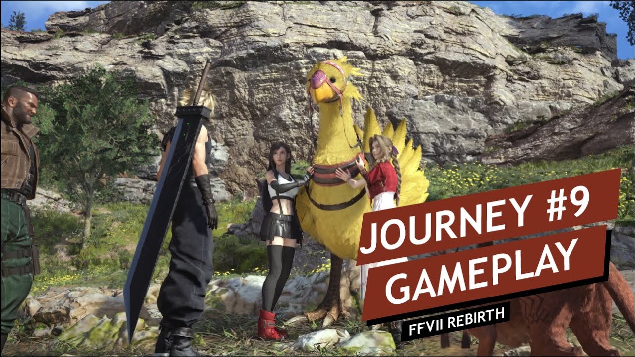 ⋖FFVII Rebirth⋗ Walkthrough Journey#9 -The Chocobo Wrangling Beginner ...