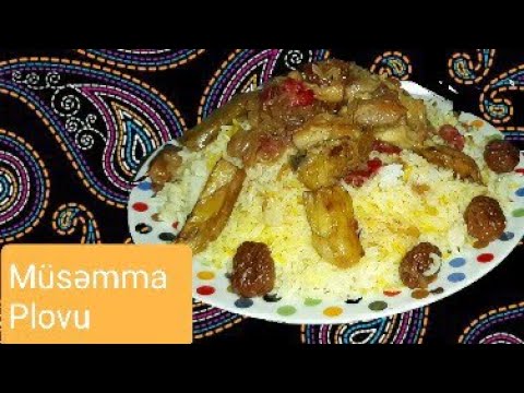 Qedim Azerbaycan metbexinden Müsəmma Plovu. Siz heç badimcanli plov yemisiniz? Mencə yemelisiniz😋