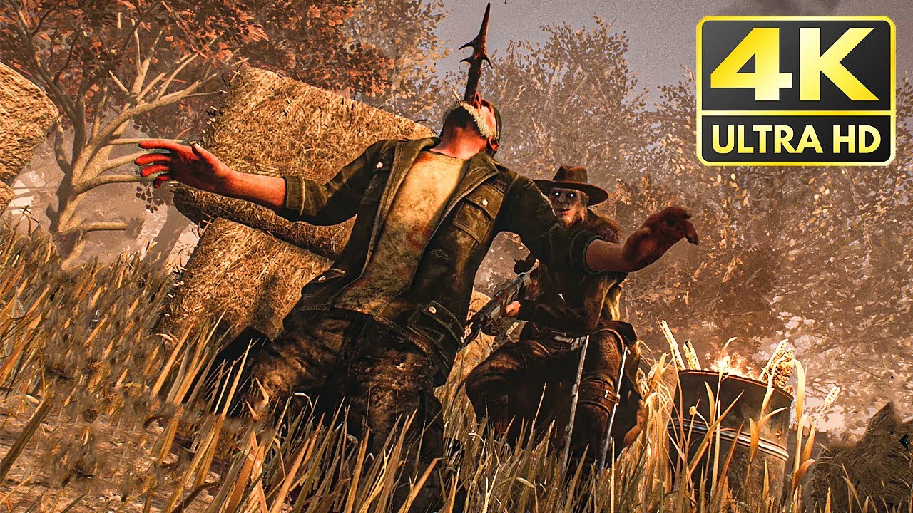 Dead by Daylight | Deathslinger Killer Gameplay [4K 60 FPS] (No ...