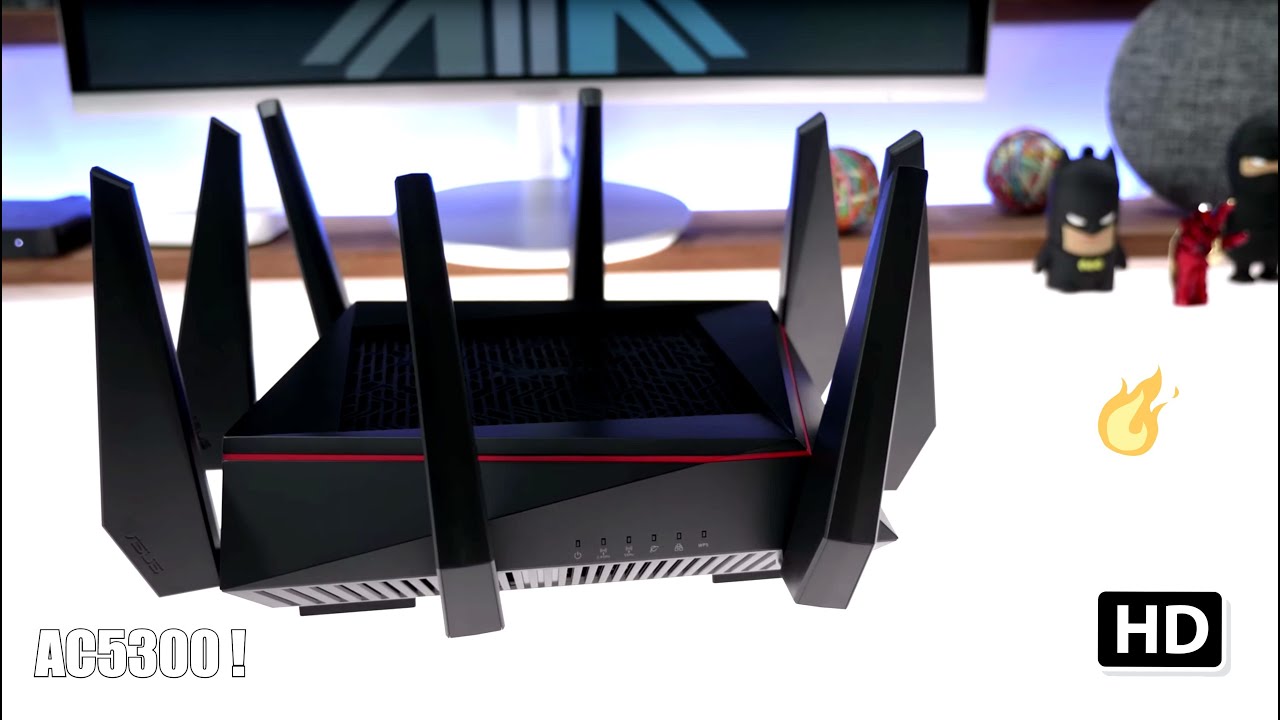 Asus RT AC5300 Spider Router Unboxing Setup - YouTube