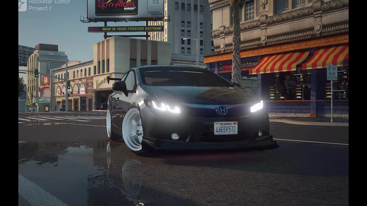 (DarkFB2) Honda Civic Rebirth Modified Still Working Good Graphics ...