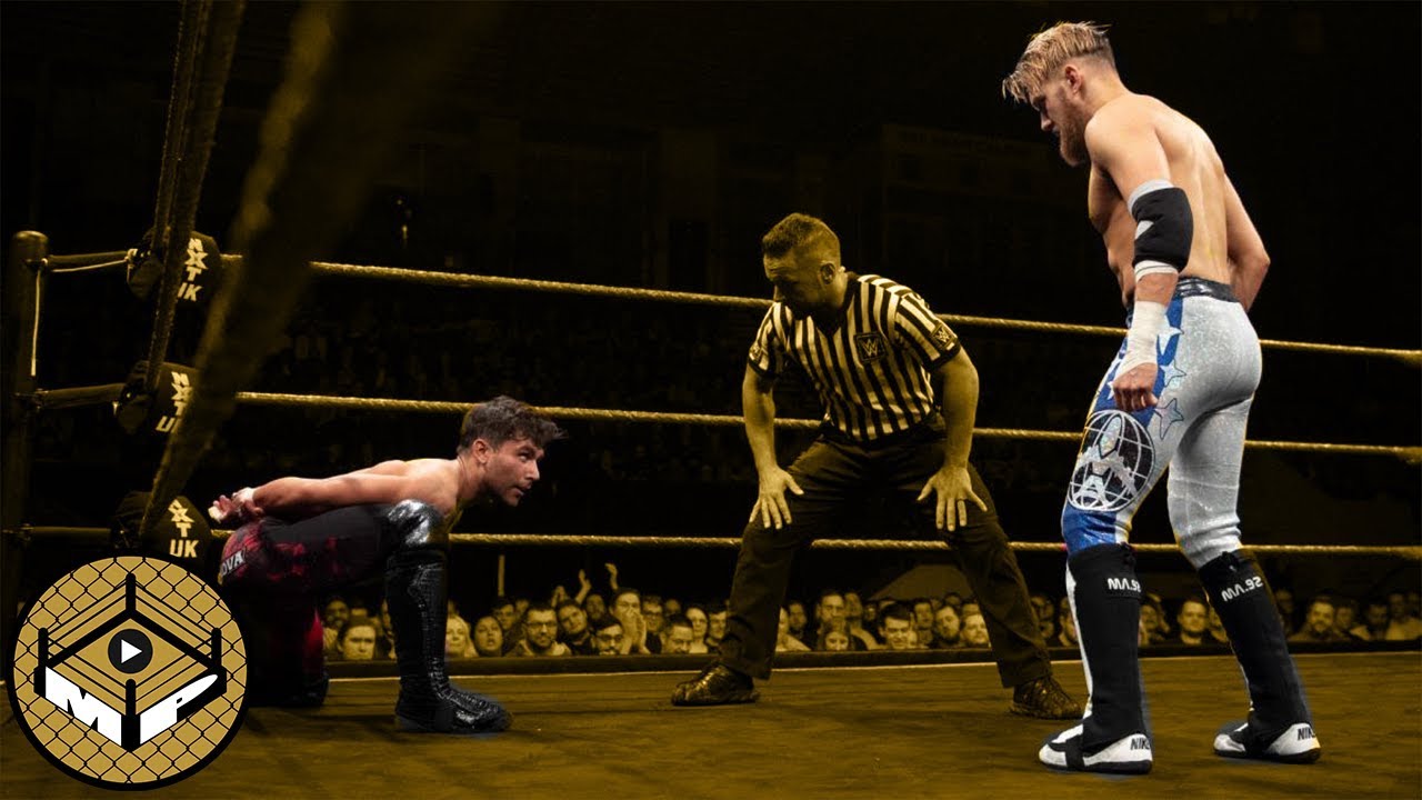 FULL COMM. - Noam Dar vs. Mark Andrews - NXT UK 3/27/2019 - YouTube