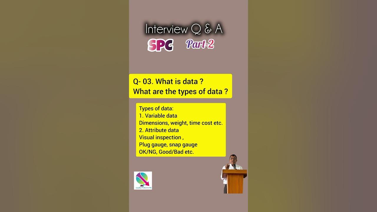 SPC Part- 2 Interview Q &A (Statistical Process Control) #interview #education #engineering # ...