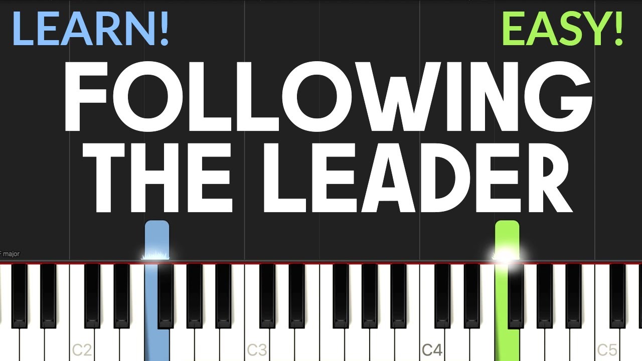 Following The Leader - Peter Pan | EASY Piano Tutorial - YouTube
