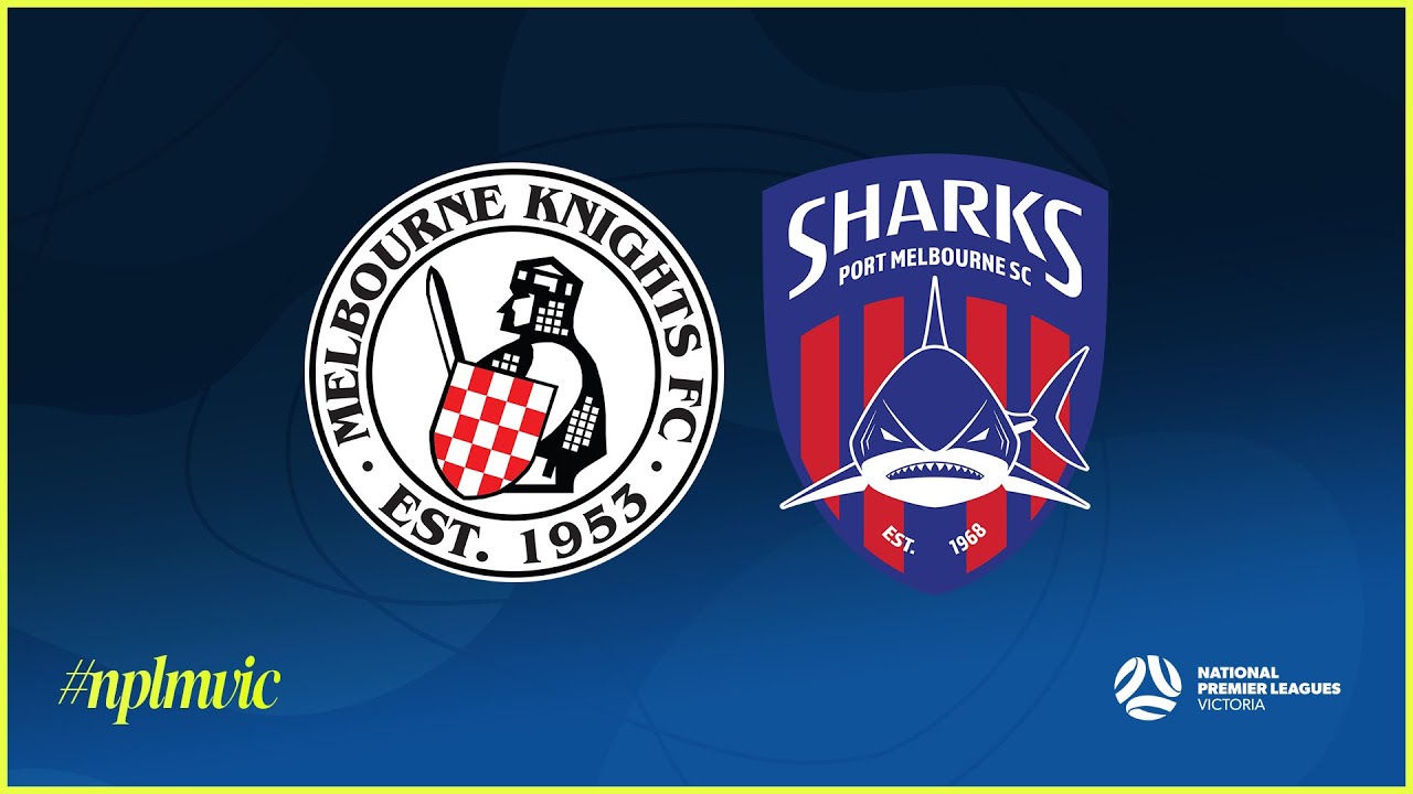 2024 NPLMVIC Round 2: Melbourne Knights FC v Port Melbourne Sharks SC ...