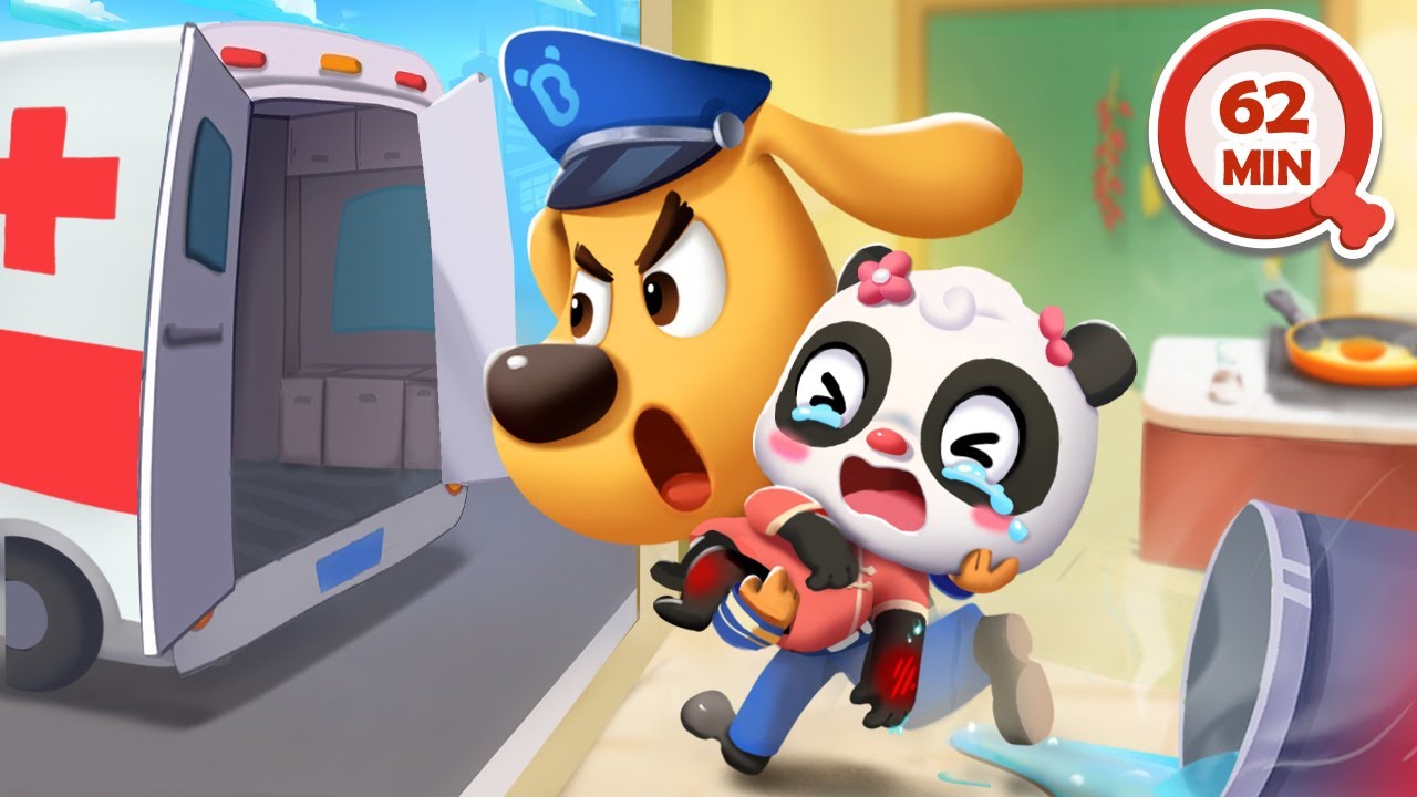 🍲 An toàn khi ta trong bếp 🏠 Kỹ năng an tòn khi ở nhà 🚨 👮 Cảnh sát ...