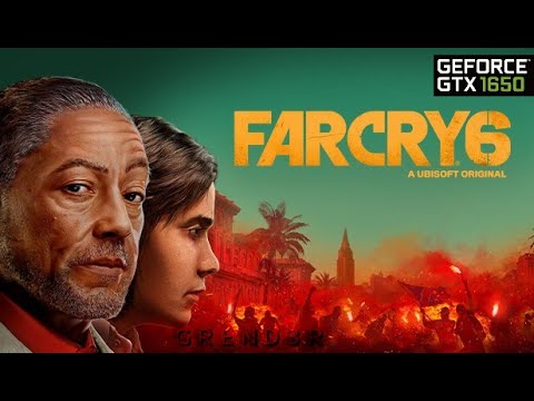 FAR CRY 6 on GTX1650 | 1080p graphics Rendering - YouTube