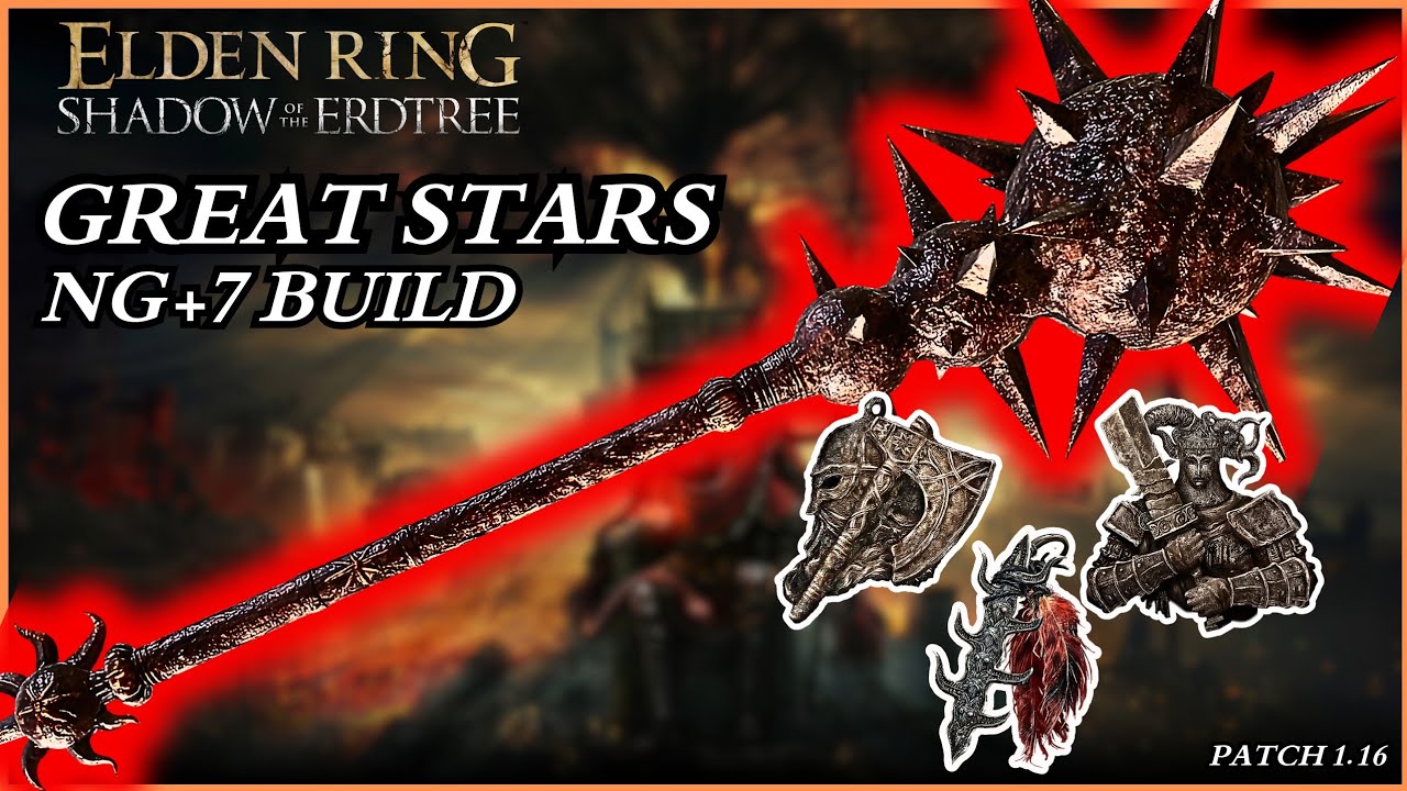 Elden Ring: Try This Strength Build Using "GREAT STARS" In Ng+7 Vs ...
