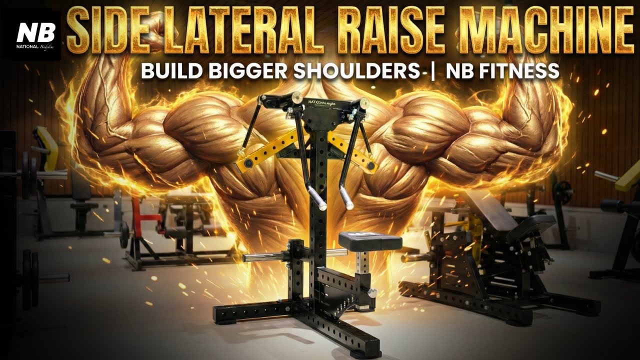 Get 3D Shoulders! 💣 National Bodyline Plate Loaded Side Lateral Full Review - YouTube