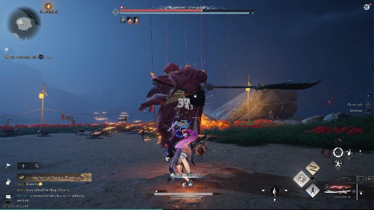 Where Winds Meet world boss fight - YouTube