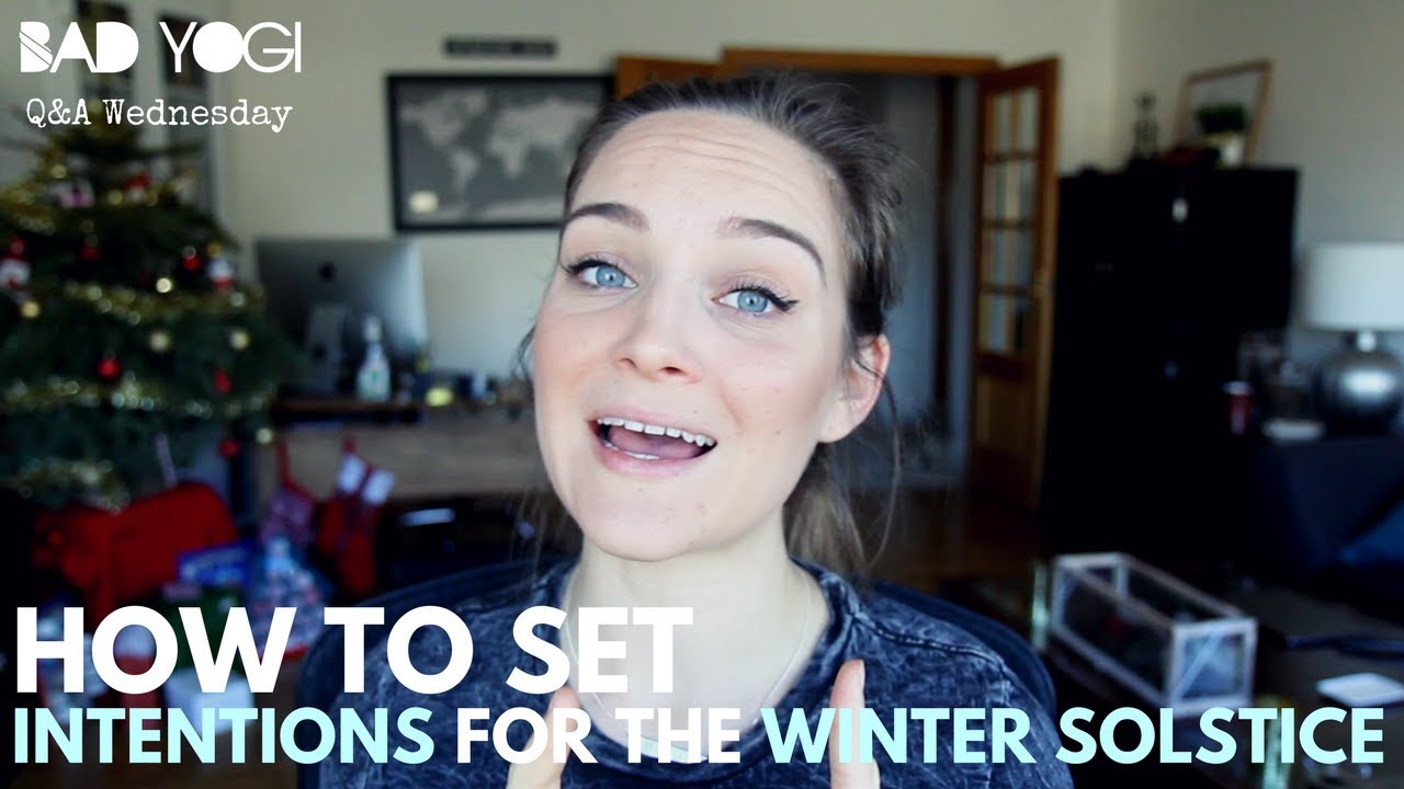 Q&A: How to set intentions for the winter solstice - YouTube