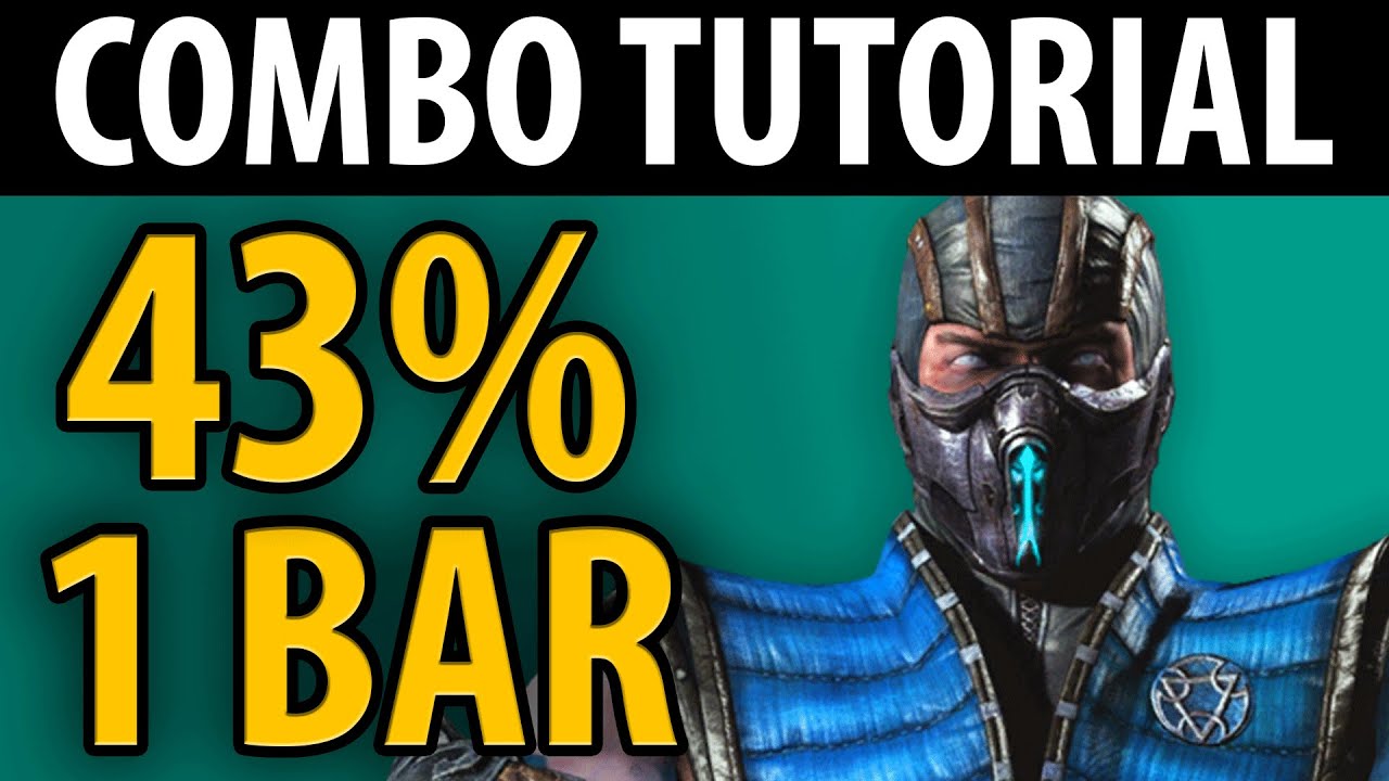 Mortal Kombat X - Sub Zero 43% Combo Tutorial - Cryomancer! [HD 60fps ...