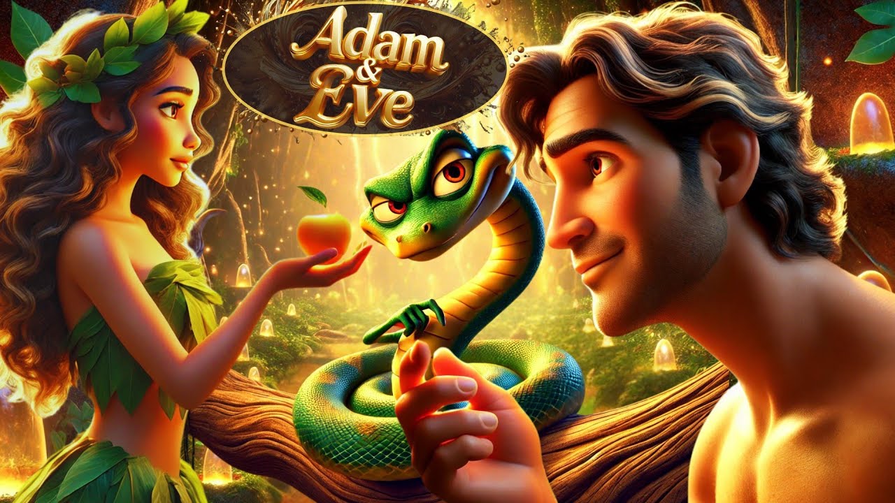 The story of Adam and Eve and the creation story: Full animated story ...