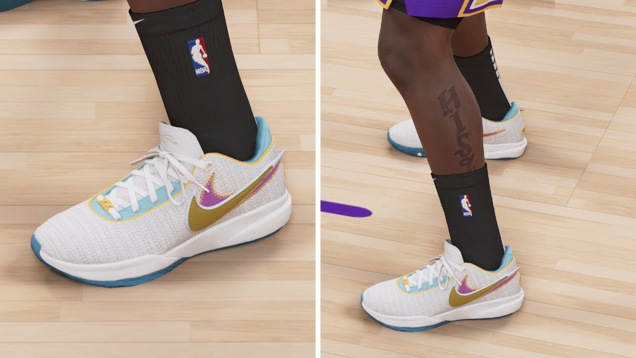 Nike LeBron 20 PE NBA2K23 SHOE CREATOR - YouTube