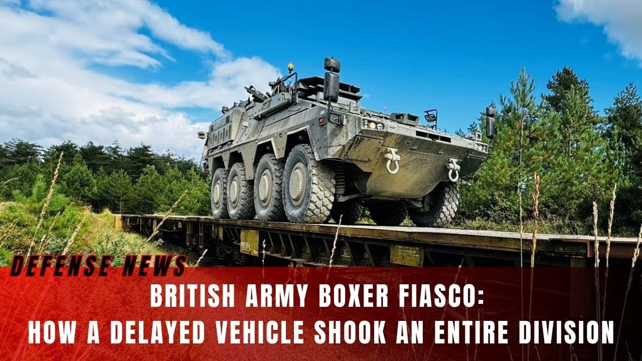 British Army Boxer Crisis: Delays, Ajax Ares & a Dangerous Capability ...
