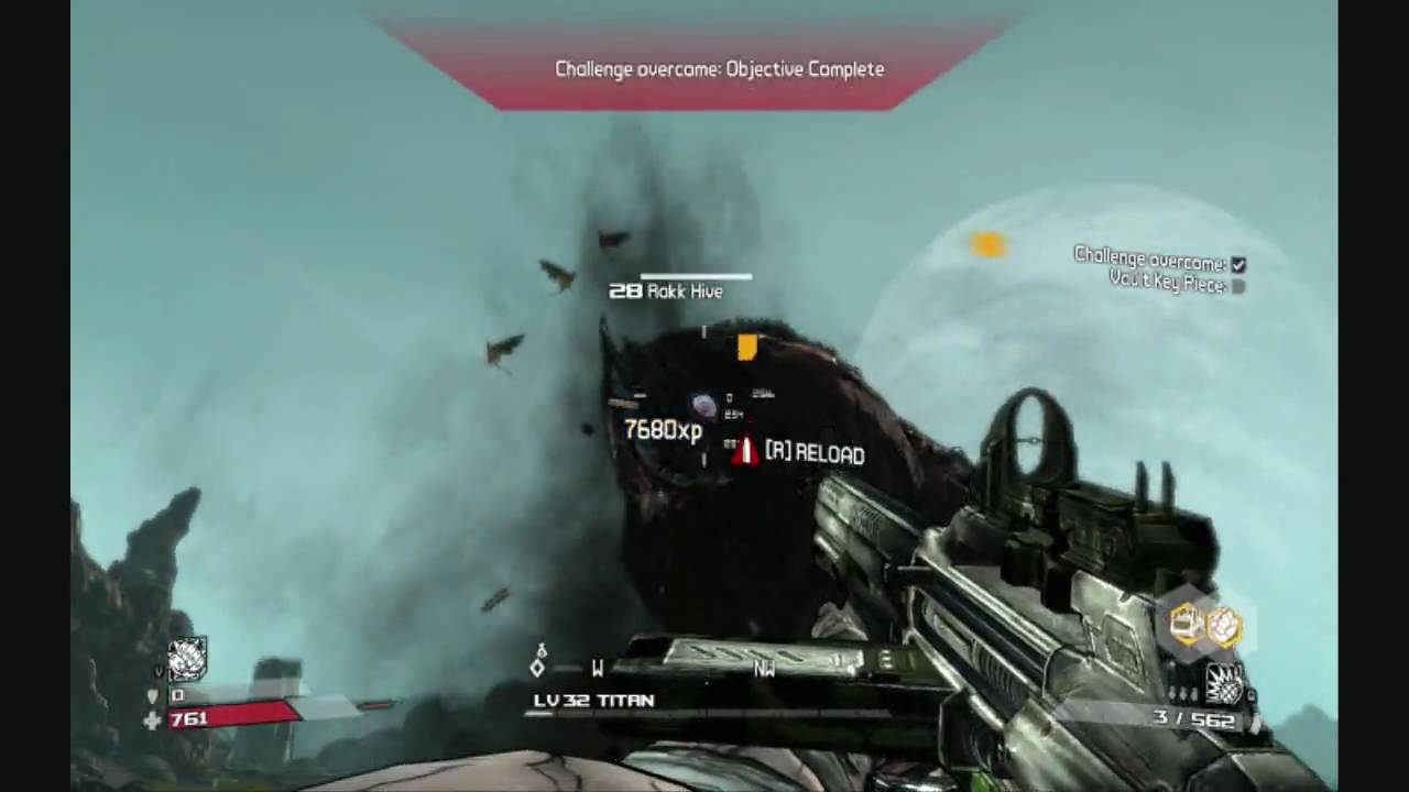 Borderlands Rakk Hive Boss - YouTube