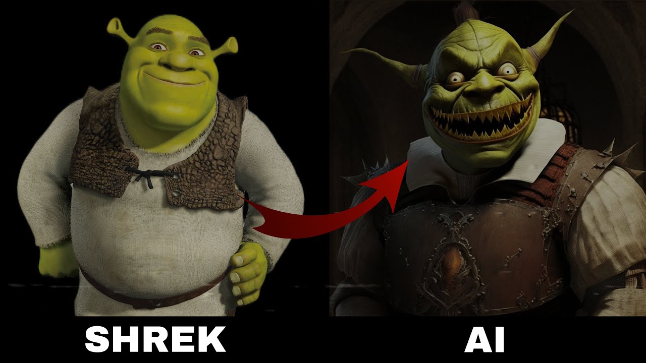 Shrek vs AI | Horror Comparison - YouTube