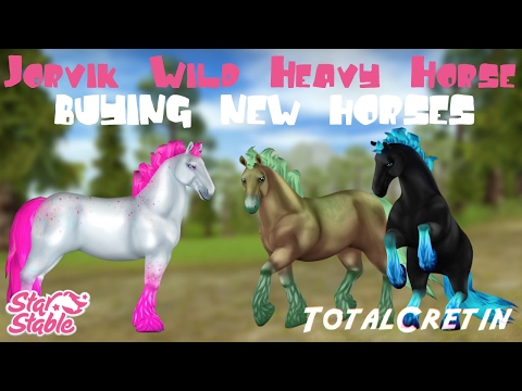 JORVIK WILD HEAVY HORSES (BUYING NEW HORSES #7) (Star Stable)