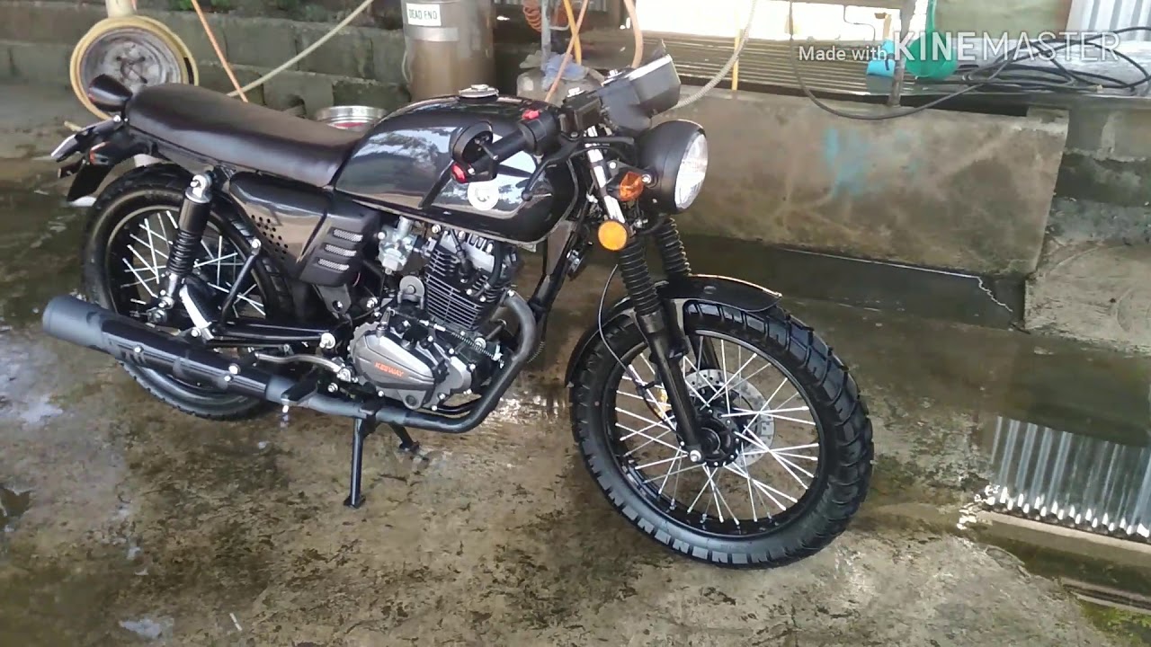 From Cafe Racer 152 to Brat Style 152 - YouTube