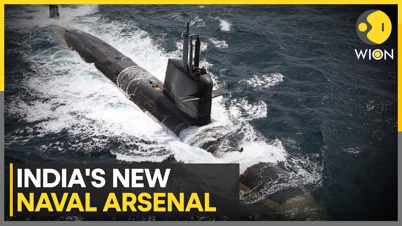 India’s Naval Power Surge: Navy To Commission 2 Combat Warships, 1 Submarine | World News - YouTube