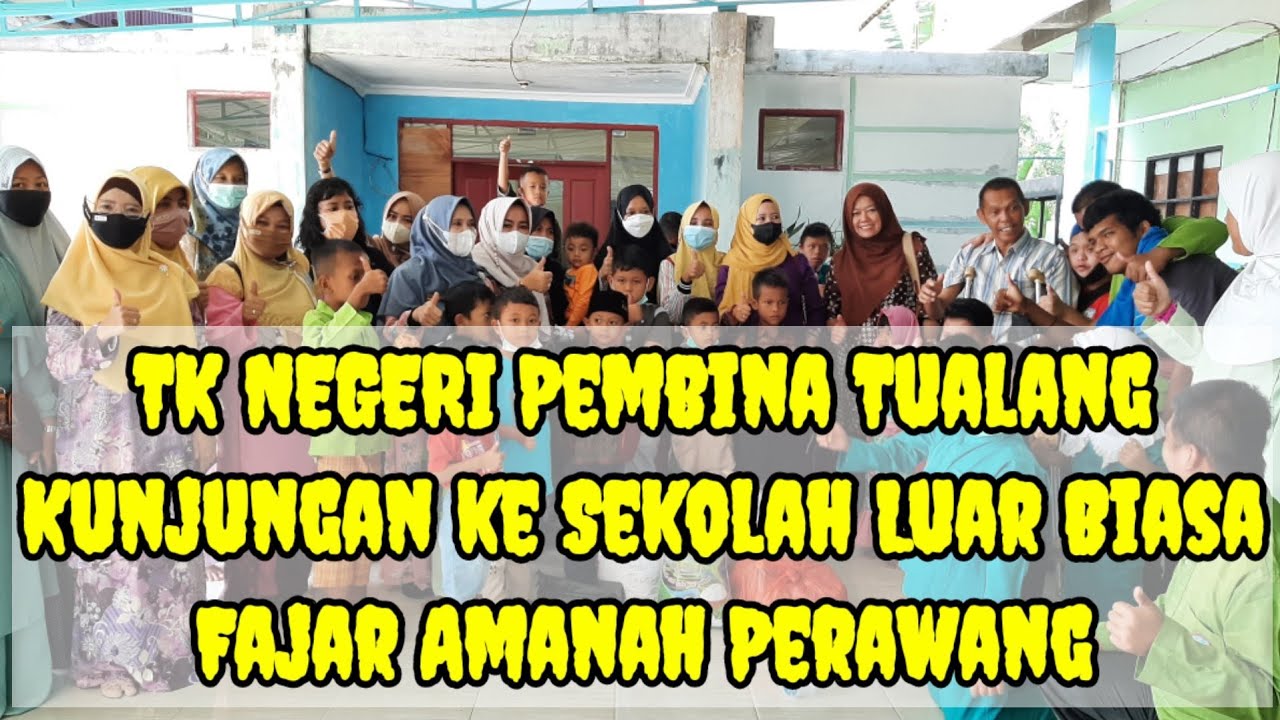 Kunjungan Sosial Ke Sekolah Luar Biasa Slb Fajar Amanah Perawang
