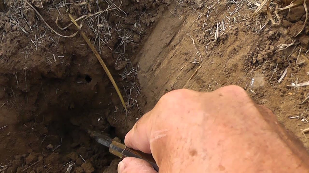 Metal detecting recovery of Bronze Age casting sprue. - YouTube
