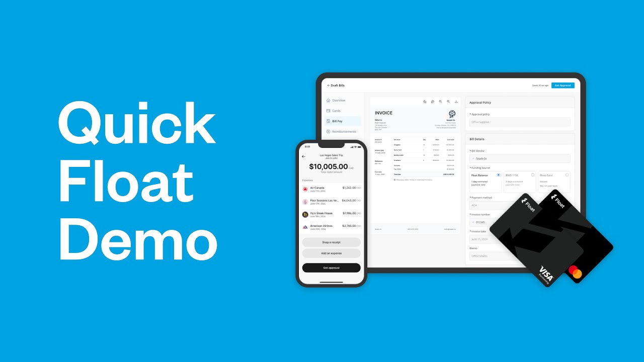 2025 Demo of Float's Business Finance Platform - YouTube