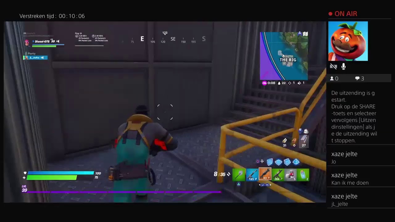 alleen de wapens van the Rig gebuiken- Deel 1 - Fortnite challenge ...