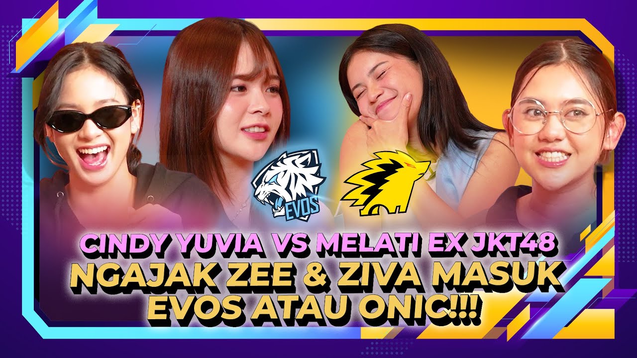 CHITCHART EP.12- HIGH TENSION! CINDY YUVIA, MELATI XJKT48 & ZEEVA BIKIN ...