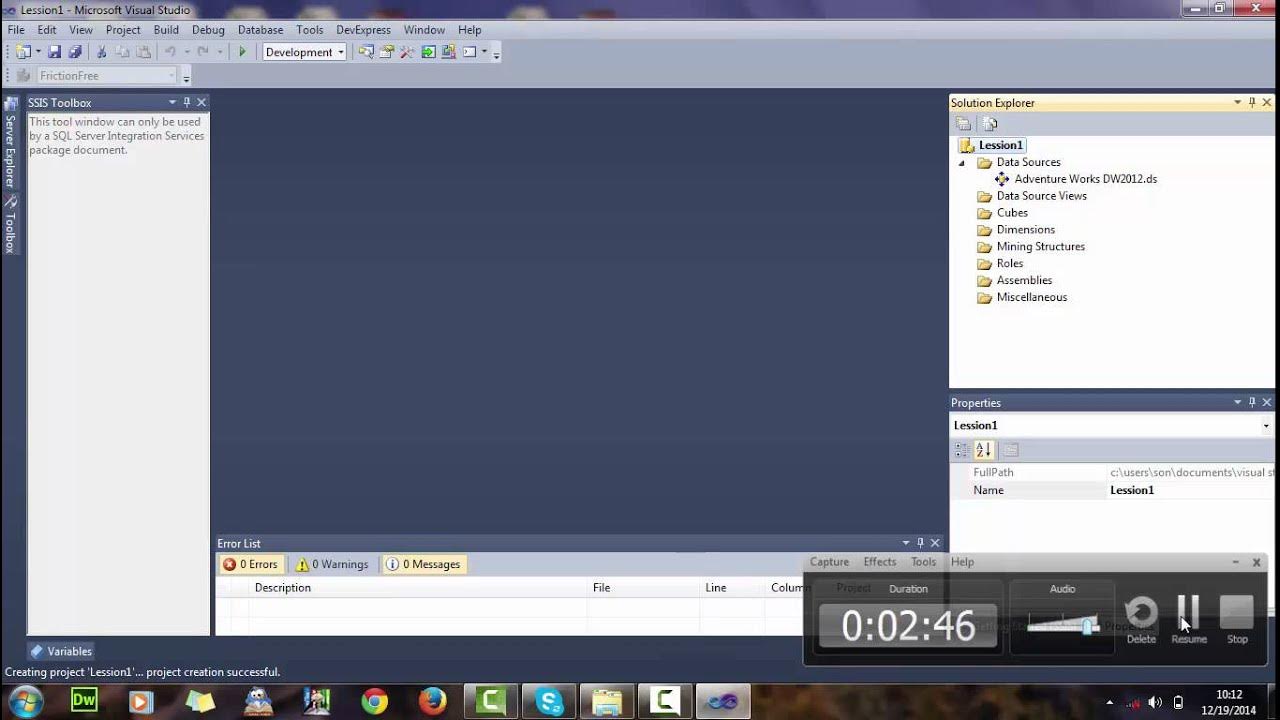 Lession 1- SQL Server 2012 Tutorials - Analysis Services ...