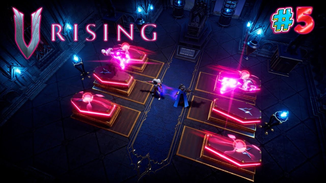 V RISING #5 CRIANDO ESSÊNCIA DE SANGUE MAIOR - CAIXÃO DE SERVO E ...