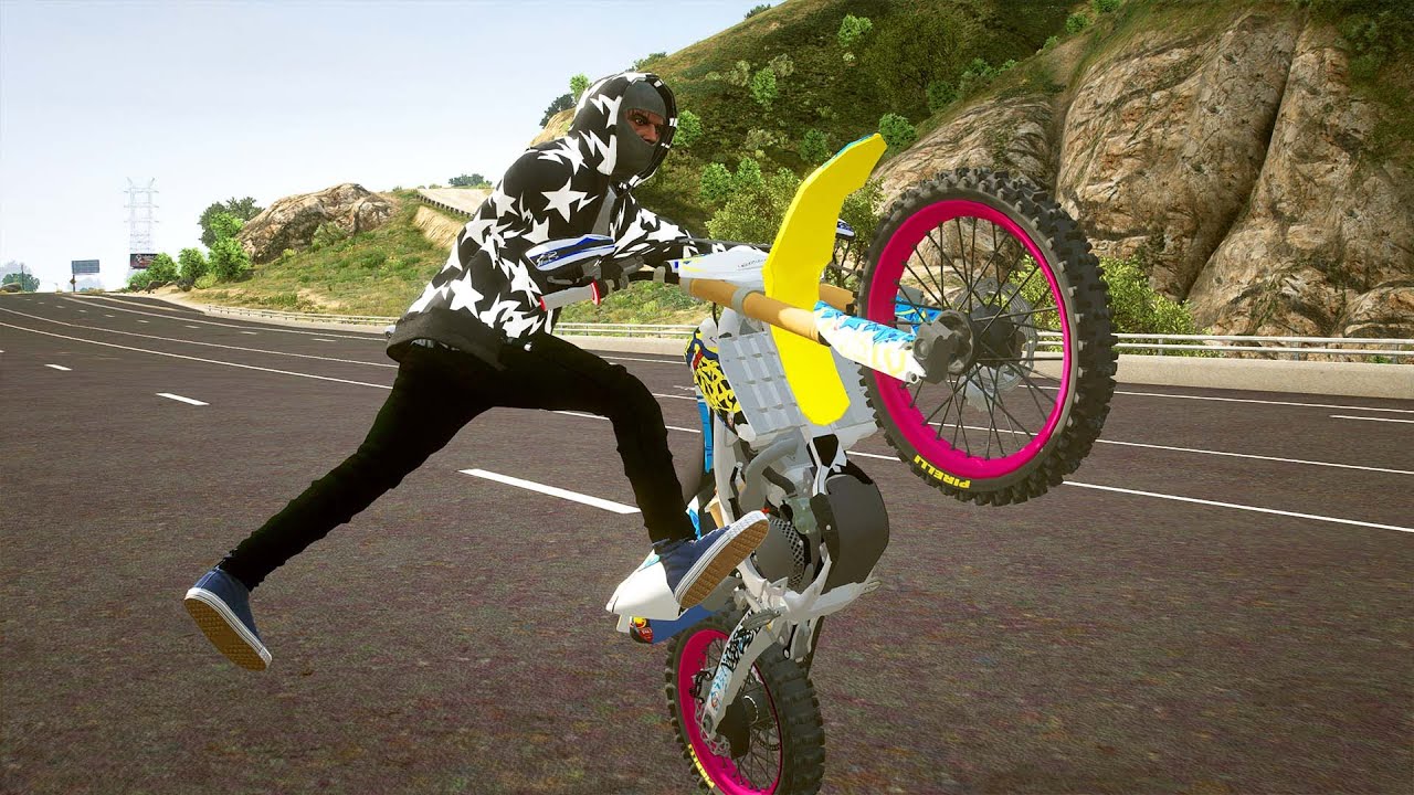 GTA 5 REAL LIFE MOD - BIKE LIFE - YouTube