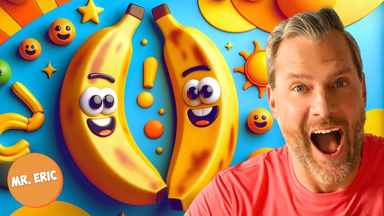 Mushy Bananas! 🍌 | Silly Kids Song | Mr. Eric - YouTube