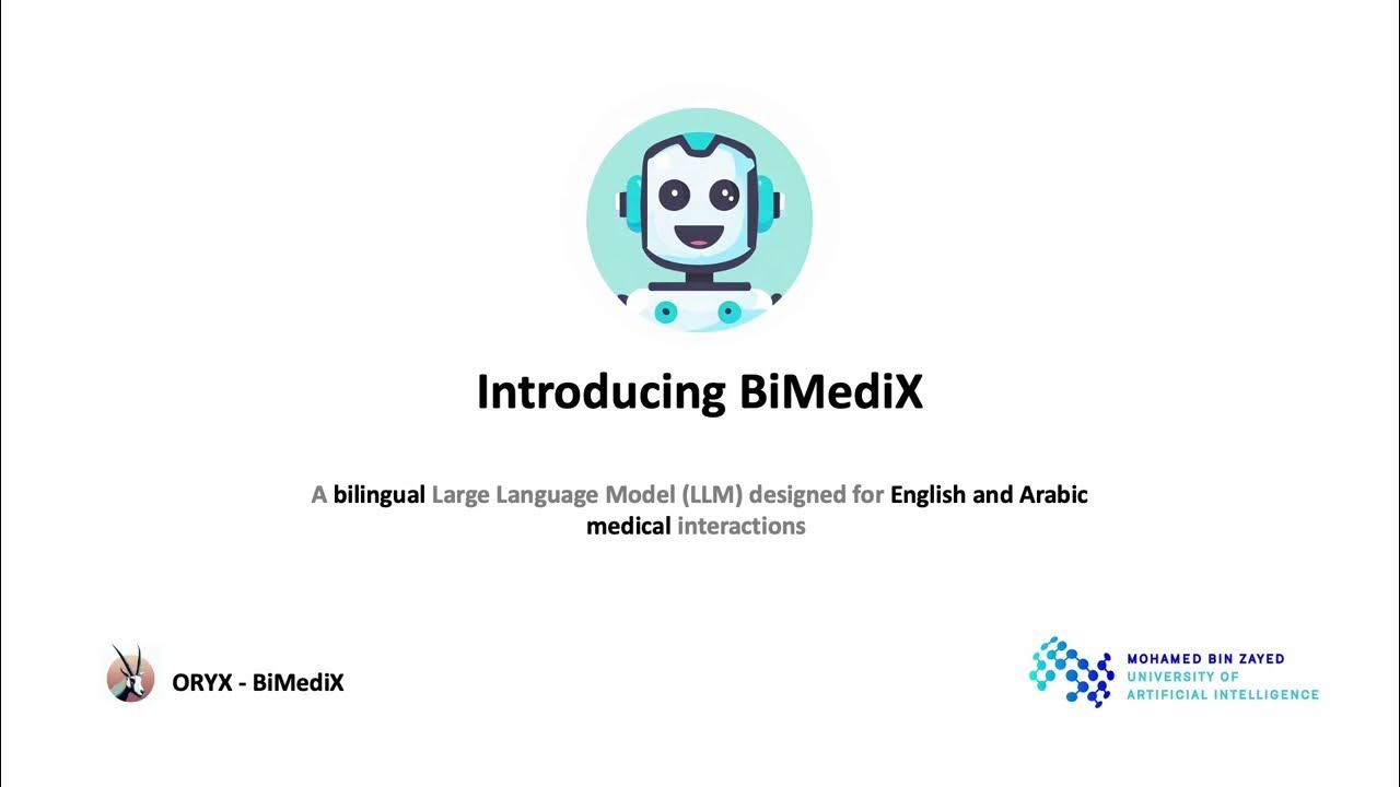 [2024] BiMediX: Bilingual Medical Mixture of Experts LLM - YouTube