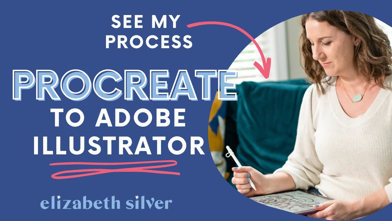 My Surface Pattern Design Workflow: Procreate to Adobe Illustrator ...