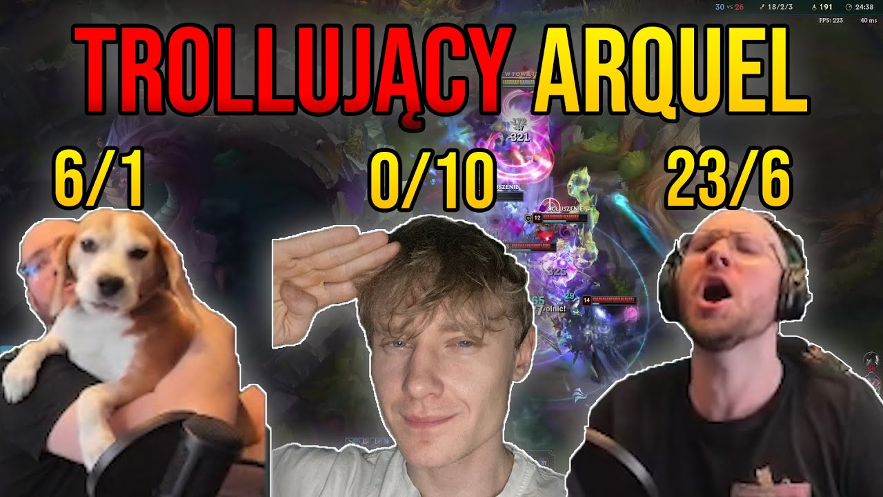 OVERPOW & ARQUEL | TROLLUJĄCY ARQUEL, KESI, NOWE CHAMPIONY W LOLU ...