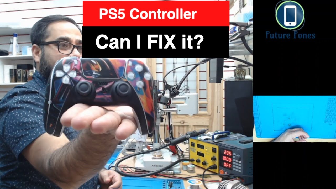 Let's Fix PS5 Controller. #BROKEN Trigger Keys, #Disassembly - YouTube