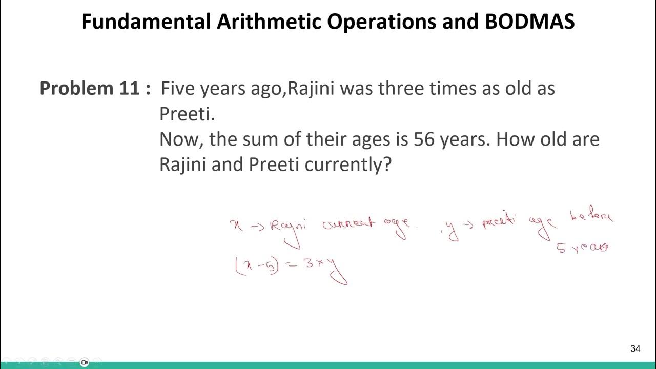 Practice problems on Fundamental Arithmetic Operations and BODMAS Part- 4 - YouTube