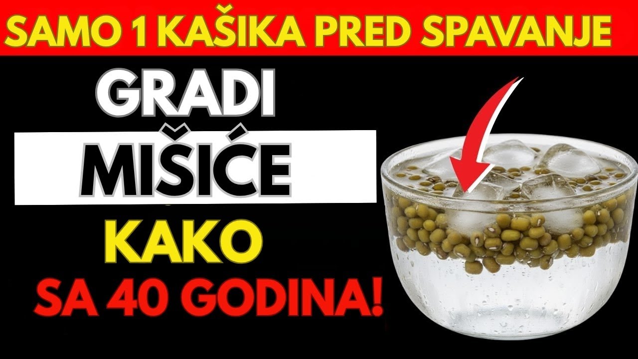 PREKO 70: Zaboravite Jaja! Ovo Seme GRADE Mišiće MNOGO Brže! - YouTube