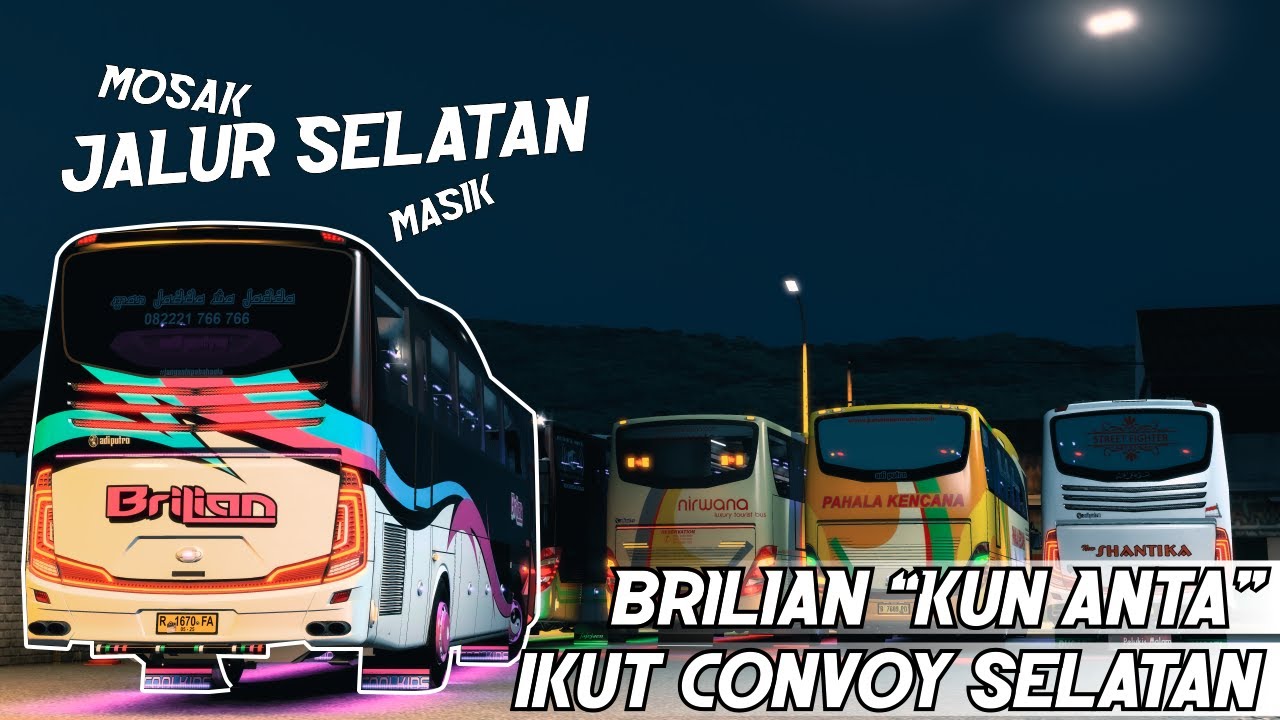 KETIKA DIJALUR SELATAN || ETS2MOD INDONESIA #2 - YouTube