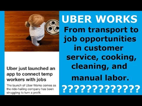 Uber Works. Uber just launched an app to connect temp workers with jobs ...