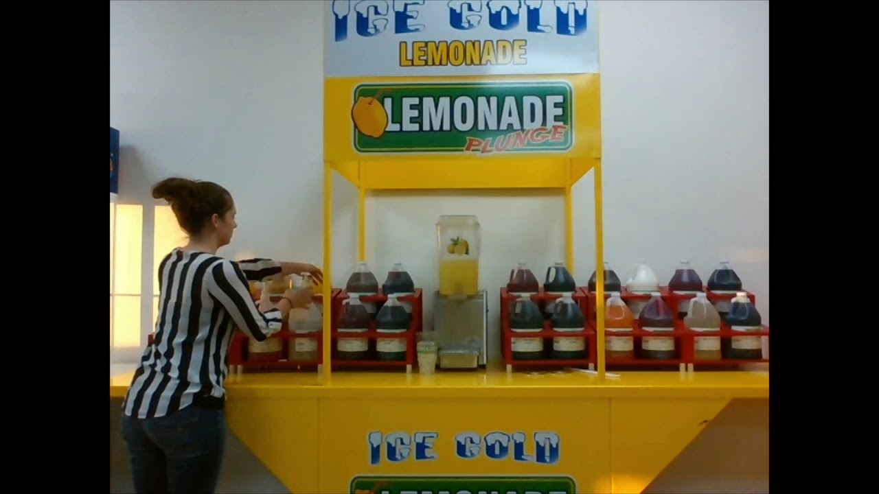 Making a Lemonade Plunge With a Bubbler Video - YouTube